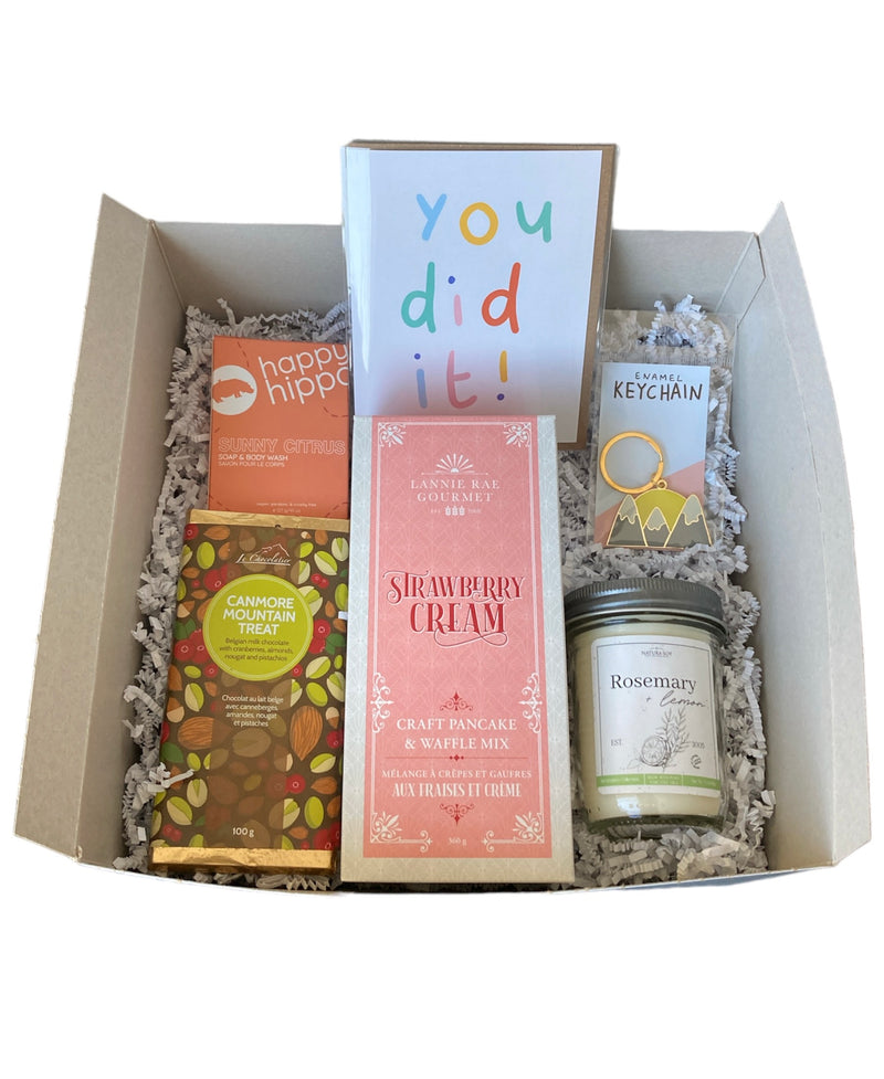 Welcome home gift box